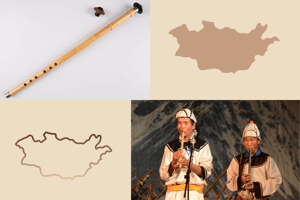 Mongolian Music Instruments 3 Type: String, Wind, Percussion